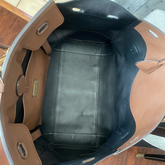 Ralph Lauren | Bags | Ralph Lauren Burnished Soft Ricky 33 | Poshmark